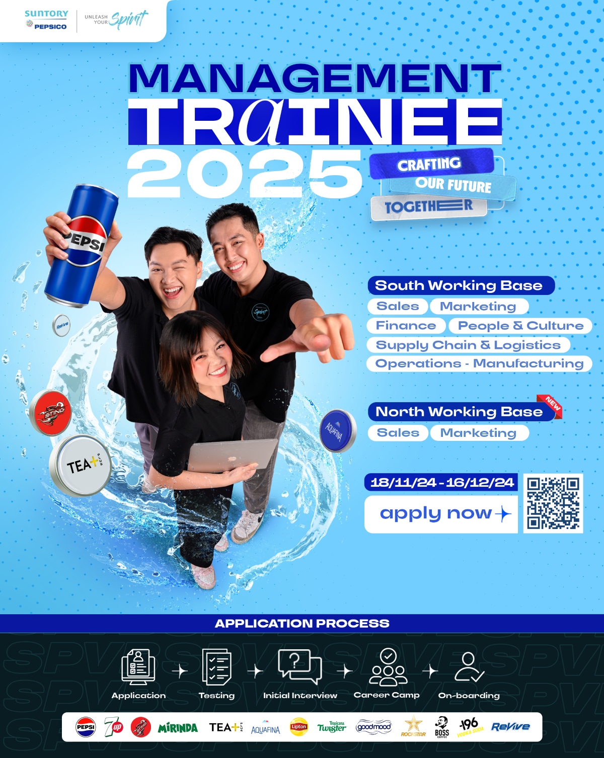 [HCM/HN] BÙNG ĐAM MÊ – TỎA KHÍ CHẤT CÙNG SUNTORY PEPSICO MANAGEMENT ...